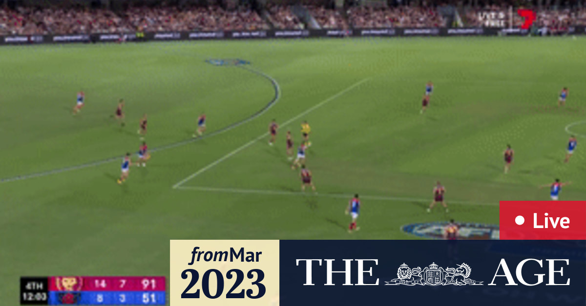 Afl 2023 Round 2 Live Updates Brisbane Lions V Melbourne Demons